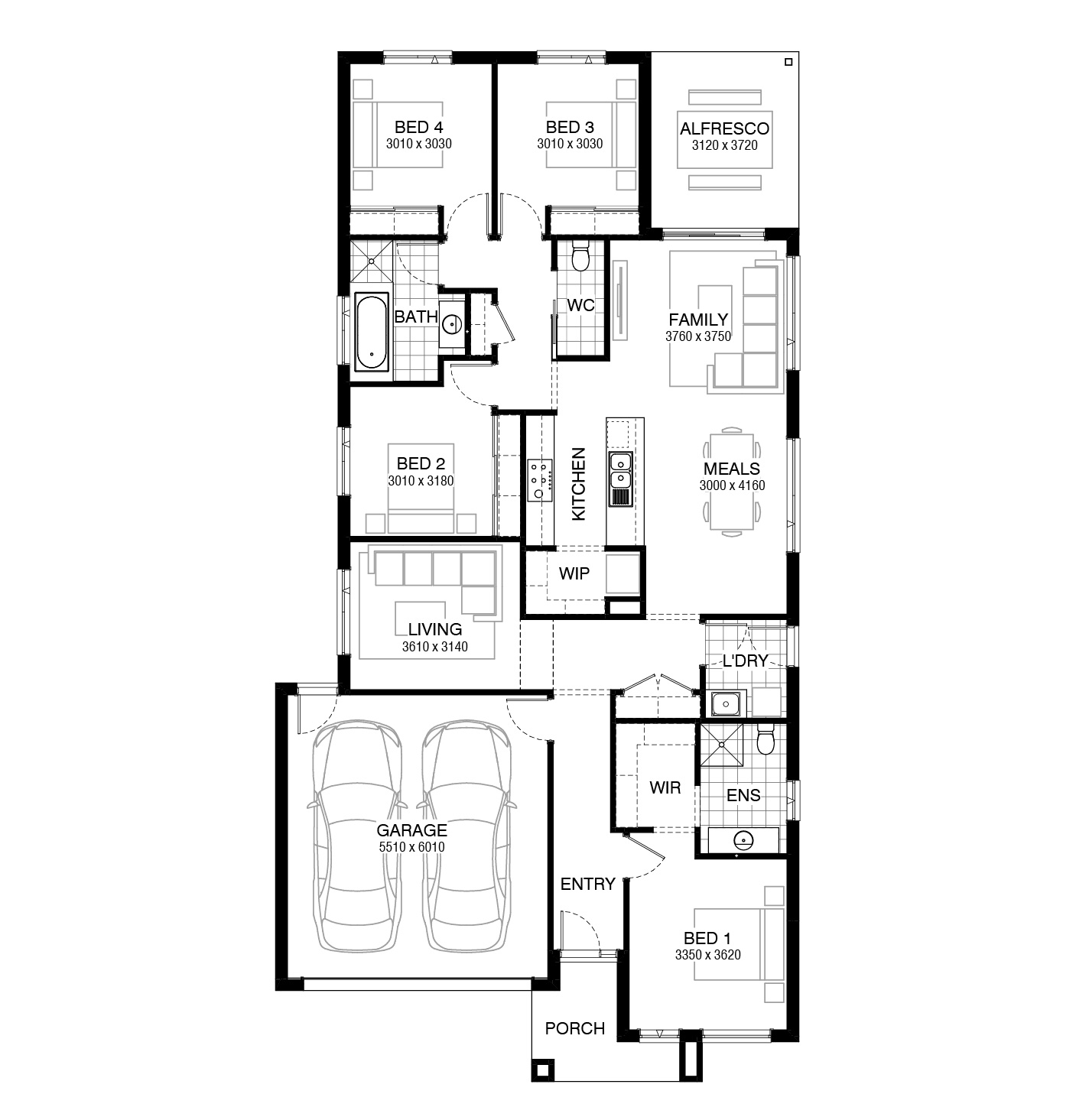 New Home Designs VIC | Seattle 23 New Home Design | Burbank