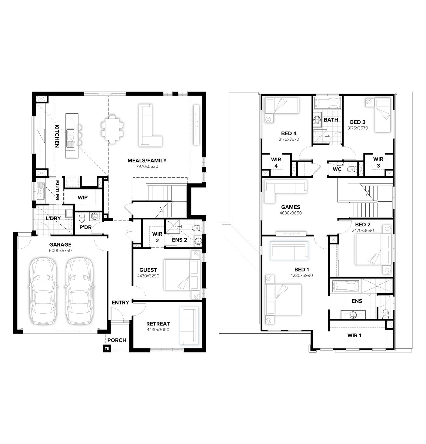 New Home Designs SA | Butler 323 New Home Design | Burbank