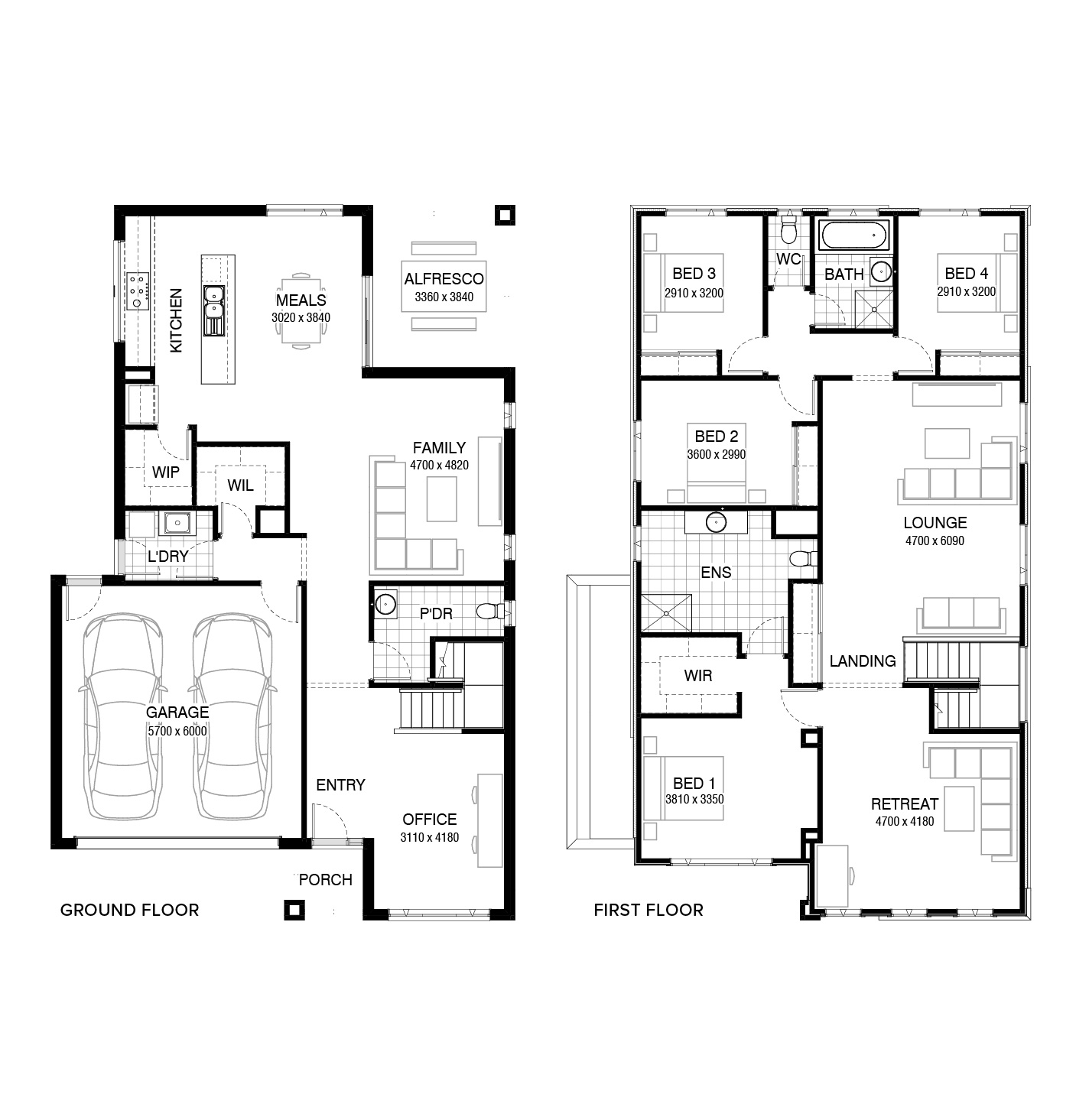 New Home Designs SA | Greyson 310 New Home Design | Burbank